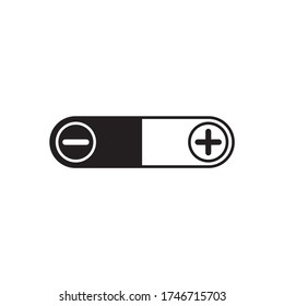 Adjustment Button Icon Symbol Illustration Stock Vector (Royalty Free ...