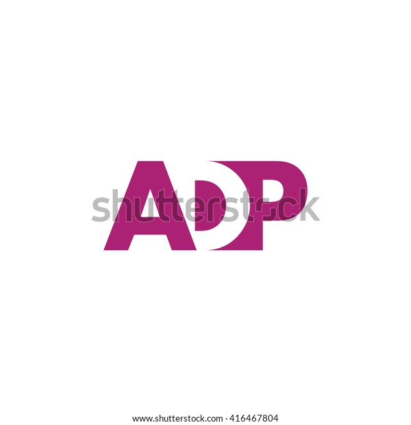 Vektor Stok Adp Logo Vector Graphic Branding Letter (Tanpa Royalti ...