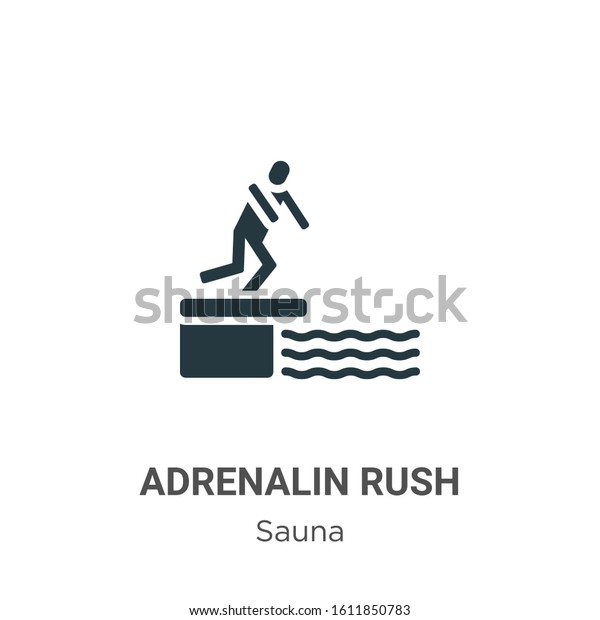 Adrenalin Rush Glyph Icon Vector On Stock Vector (Royalty Free ...