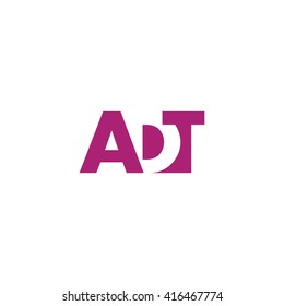 Adt Logo Vector Graphic Branding Letter 스톡 벡터(로열티 프리) 416467774 ...