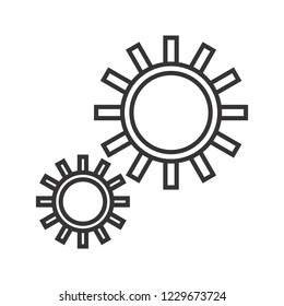 Advanced Line Black Icon Stock Vector (Royalty Free) 1229673724 ...