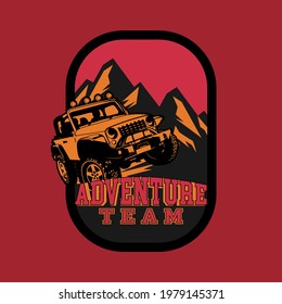 Adventure Car Logo Design Vector Stock Vector (Royalty Free) 1979145371 ...