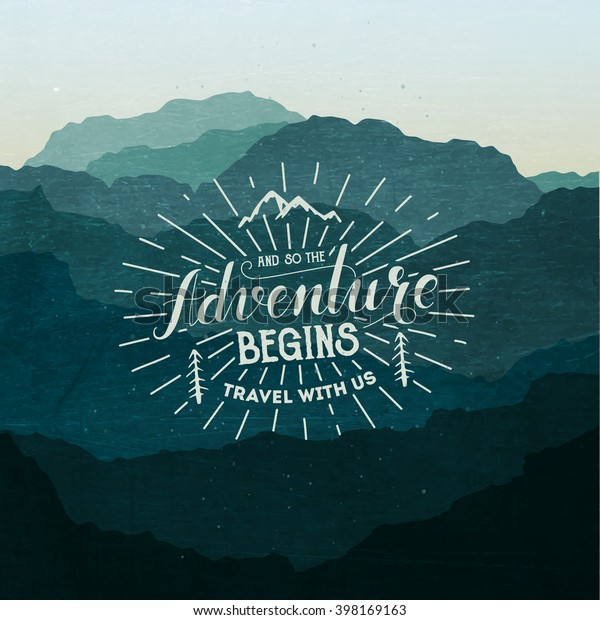 Adventure Illustration Stock Vector (Royalty Free) 398169163