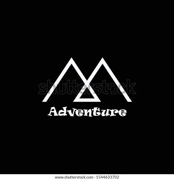 Adventure Logo Design Template Adventure Symbol Stock Vector (Royalty ...