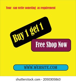 Advertisement Add Template Big Shop Business Stock Vector (Royalty Free ...