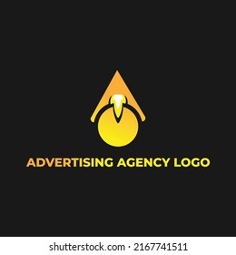 Advertising Agency Vector Logo Templete Stock Vector (Royalty Free ...