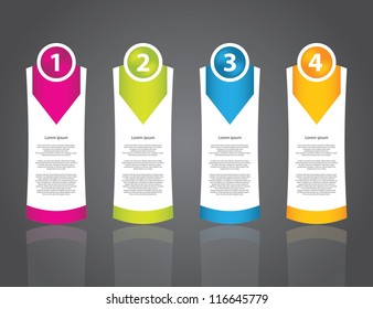 Advertising Label Set Special Design Stock Vector (Royalty Free ...