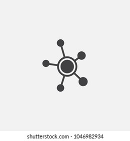 Advertising Networks Icon Simple Element Illustration Stock Vector ...