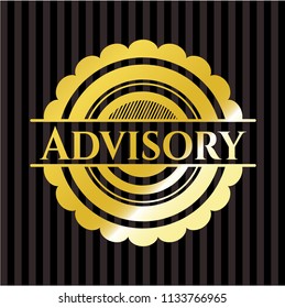 Advisory Gold Badge Stock Vector (Royalty Free) 1133766965 | Shutterstock