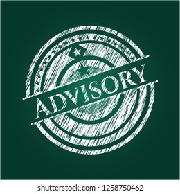 Advisory On Blackboard Stock Vector (Royalty Free) 1258750462 ...