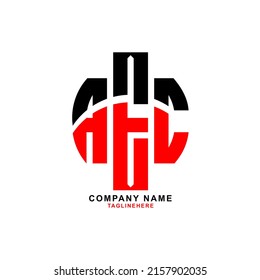 Aec Three Letter Logo Design White Stock Vector (Royalty Free ...