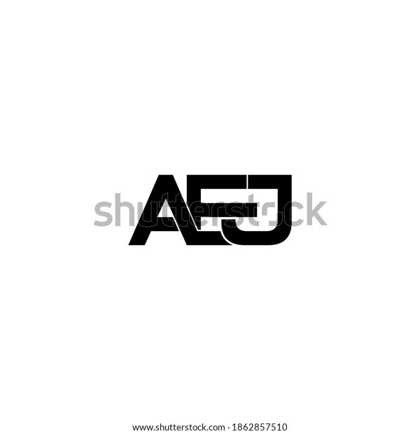 Aej Letter Original Monogram Logo Design Stock Vector (Royalty Free ...