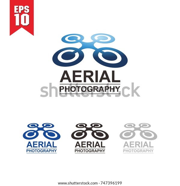 Aerial Photography Logo Stock Vector (Royalty Free) 747396199 ...