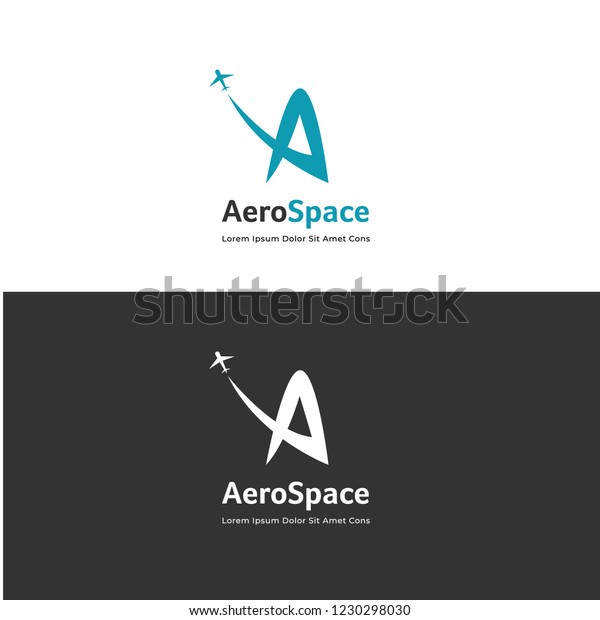 Aero Company Logo Vector Template Plane Stock Vector (Royalty Free ...