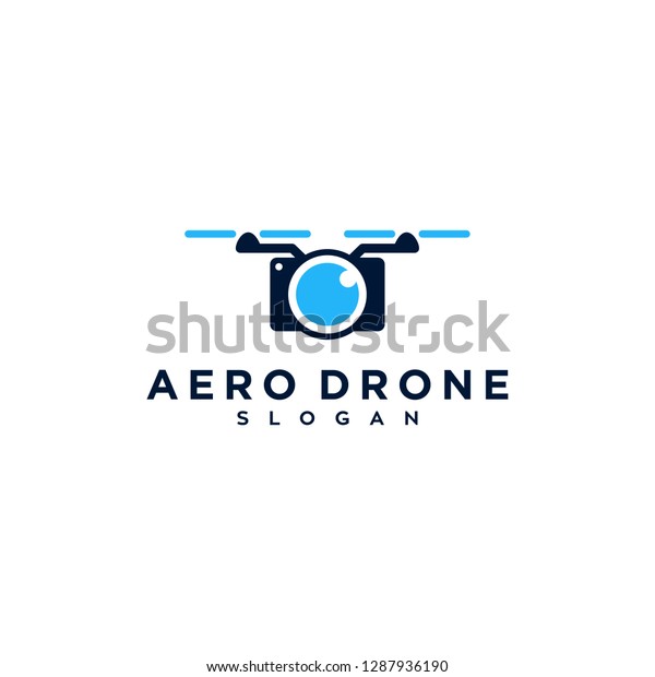 Aero Drone Logo Design: เวกเตอร์สต็อก (ปลอดค่าลิขสิทธิ์) 1287936190 ...