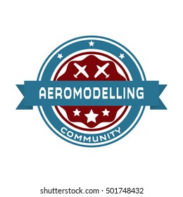 Aero Logo Aeromodeling Logo Stock Vector (Royalty Free) 501748432