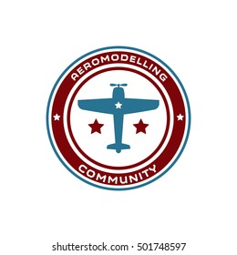 Aero Logo Aeromodeling Logo: vector de stock (libre de regalías ...