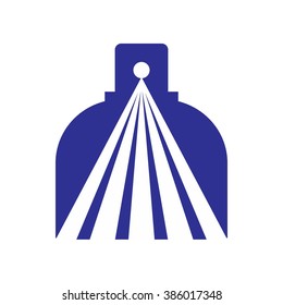 Aerosol Spray Logo Vector: vector de stock (libre de regalías ...