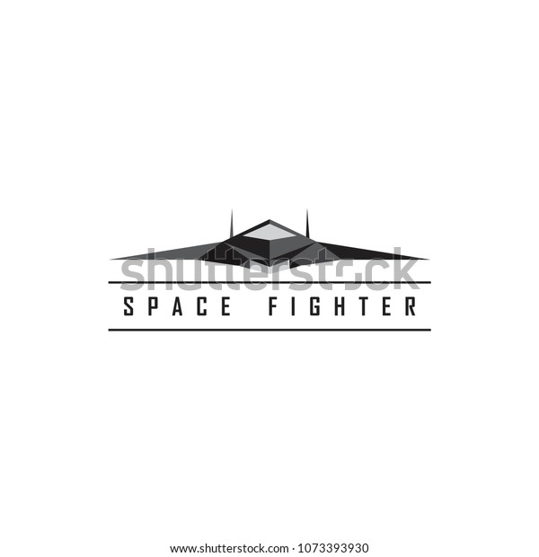 Aerospace Fighter Squadron Plane Logo Design Stock Vector (Royalty Free ...