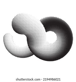 Aesthetic Dotted Design Element Bauhaus Poster Stock Vector (Royalty ...