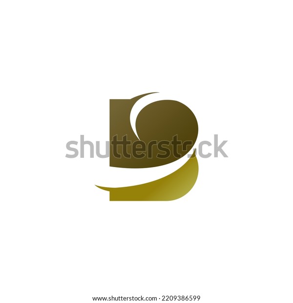 Aesthetic Letter B Logo Design Vector Stock Vector (Royalty Free ...