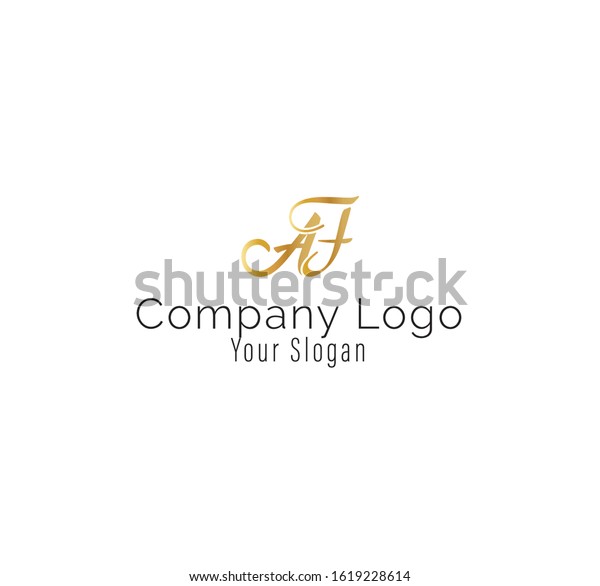 Af Company Logo Design Template Vector Stock Vector (Royalty Free ...