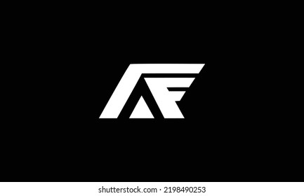 Af Logo Design Vector Illustration Template Stock Vector (Royalty Free ...