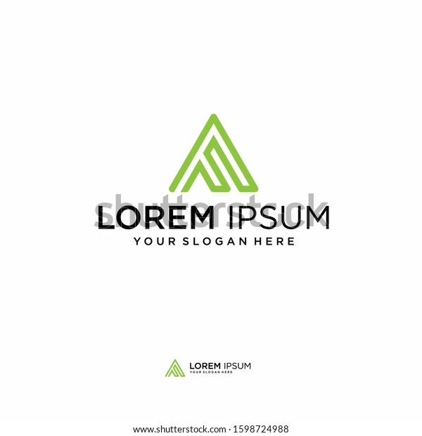 Af Logo Vector Real Estate Simple Stock Vector (Royalty Free ...