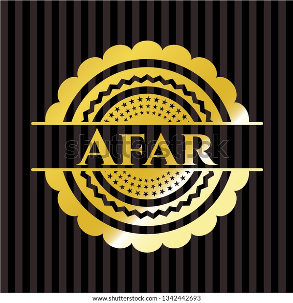 Afar Gold Shiny Badge Stock Vector (Royalty Free) 1342442693 | Shutterstock