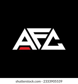 AFC logo Royalty Free Stock SVG Vector