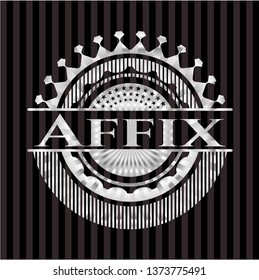 Affix Silvery Emblem Stock Vector (Royalty Free) 1373775491 | Shutterstock