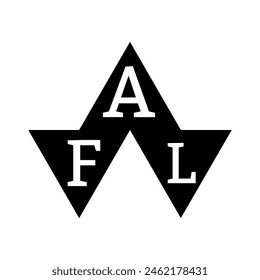 AFL logo Royalty-free Stock Vector Images