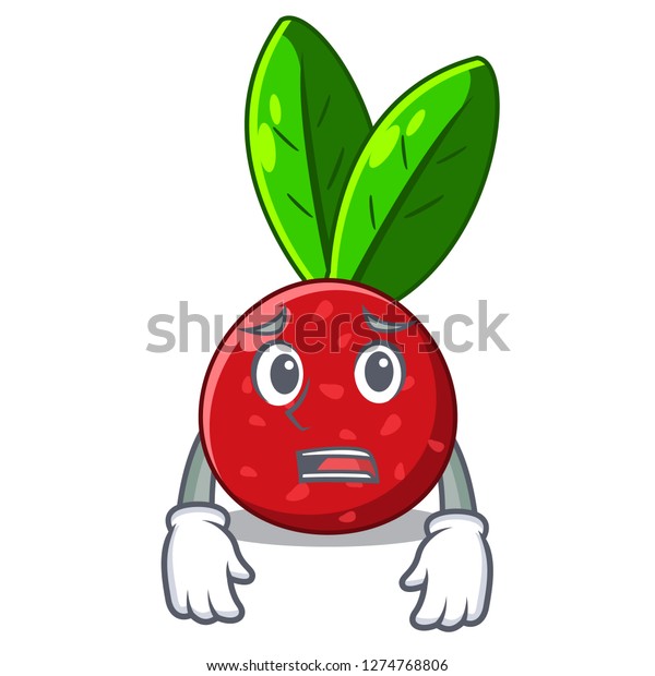 Afraid Fruit Yangmei Cartoon Fridge Stock Vector (Royalty Free ...