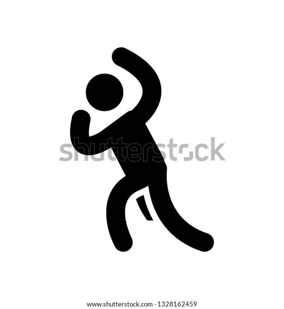 Afraid Pictogram Ideology Design: vector de stock (libre de regalías ...