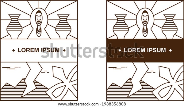 Africa Logo African Elements Stock Vector (Royalty Free) 1988356808 ...