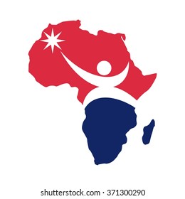 Africa Logo Vector Stock Vector (Royalty Free) 371300290