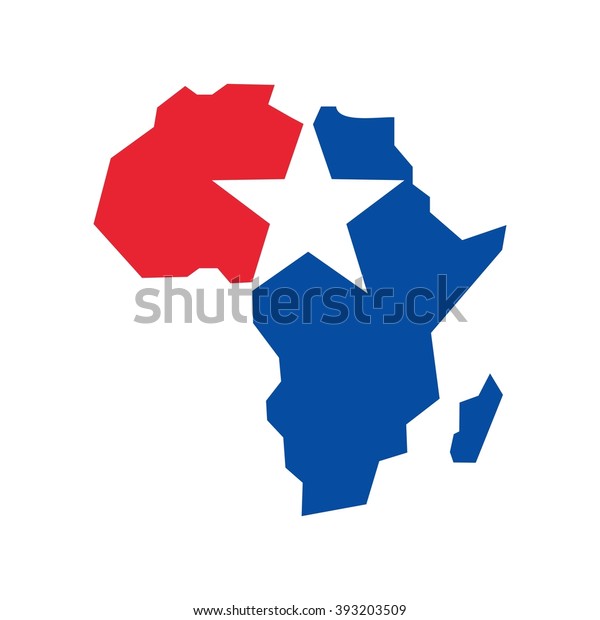 Africa Star Logo Stock Vector (Royalty Free) 393203509 | Shutterstock