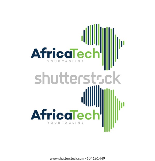 Logo de la technologie africaine : image vectorielle de stock (libre de ...