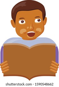 African Choir Boy Vector Illustration Icon Stock Vector (Royalty Free ...