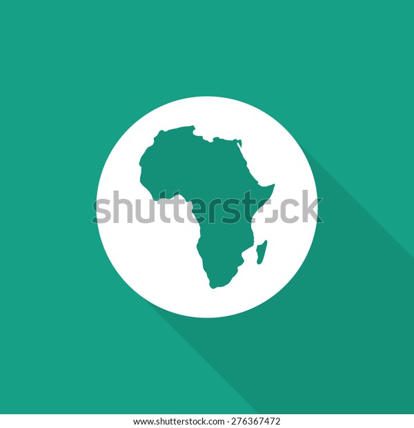 African Continent Icon 库存矢量图（免版税）276367472