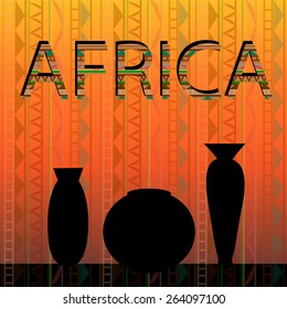 African Dishes Stock Vector (Royalty Free) 264097100 | Shutterstock
