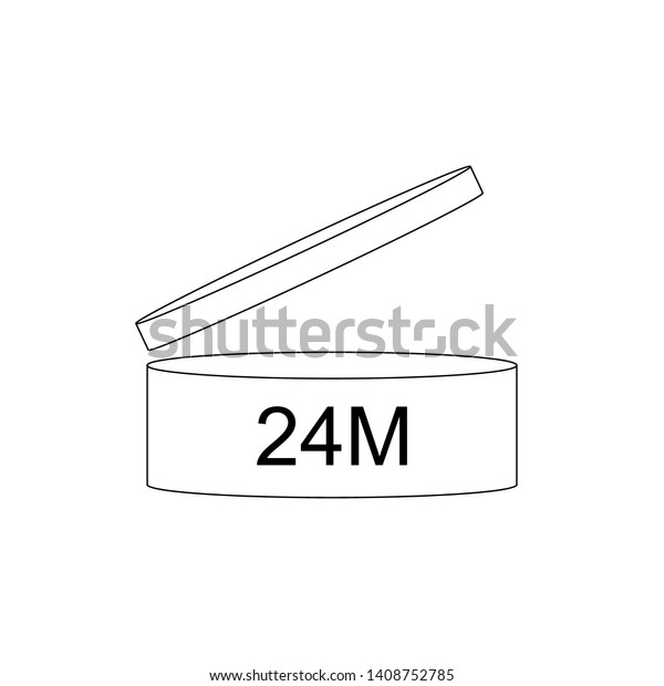 After Opening 24 Month Icon Symbol Stock Vector (Royalty Free ...