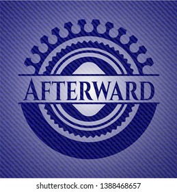Afterward Jean Background Vector Illustration Detailed Stock Vector ...