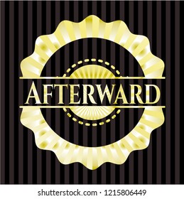 Afterward Shiny Emblem Stock Vector (Royalty Free) 1215806449 ...