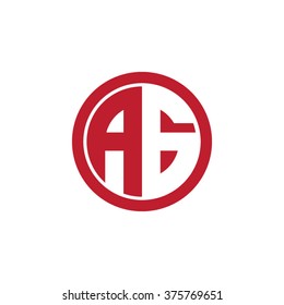 Ag Initial Letters Circle Business Logo: เวกเตอร์สต็อก (ปลอดค่า ...