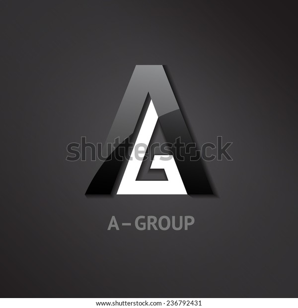 Ag Letters Logo Symbol Groups Companies Stock Vector (Royalty Free ...