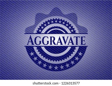 Aggravate Denim Background Stock Vector (Royalty Free) 1226313577 ...