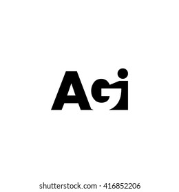 Agi Logo Vector Graphic Branding Letter Stock Vector (Royalty Free ...