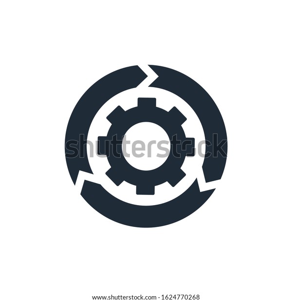 Agile Process Gear Arrow Circle Cycle Stock Vector (Royalty Free ... Agile Process Gear Arrow Circle Cycle Stock Vector (Royalty Free ...