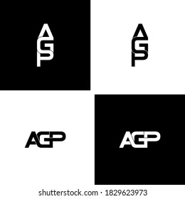 Agp Letter Initial Monogram Logo Design Stock Vector (Royalty Free ...